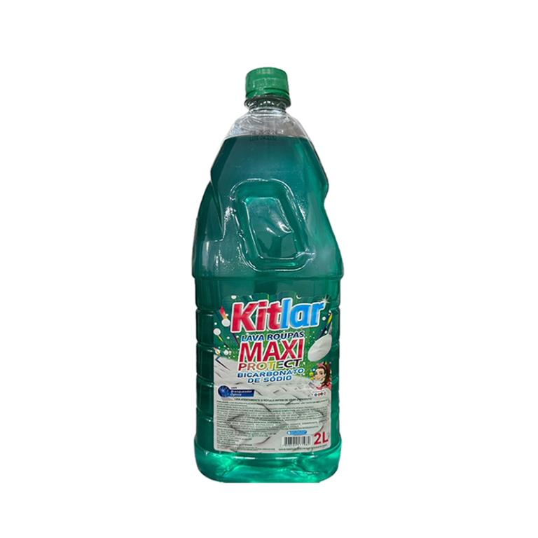 Lava Roupas Maxi Protect Com Bicarbonato de Sódio 2 litros Kitlar ...